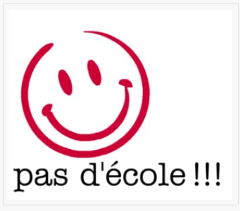 Pas d’école!!! – Ecole fondamentale Bellevue